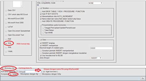 Cara Back Up Database Di Php My Admin Hakko Blogs