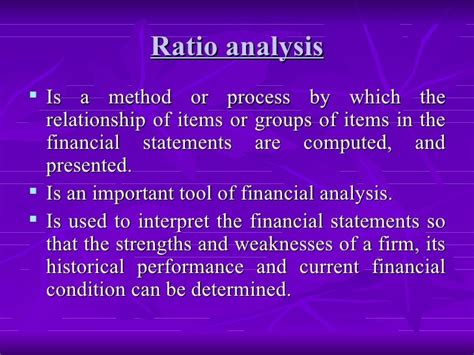 Ratio Analysis Ppt Template Free Download Design Talk