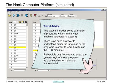 PPT CPU Emulator Tutorial PowerPoint Presentation Free Download ID