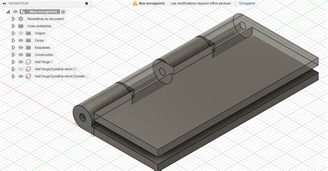Parametric Filament Or Bolt Hinge Template By Tgbto Download Free STL Model Printables Com