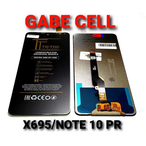 Jual Lcd Infinix Note 10 Pro X695 Fullset Touchscreen Shopee Indonesia