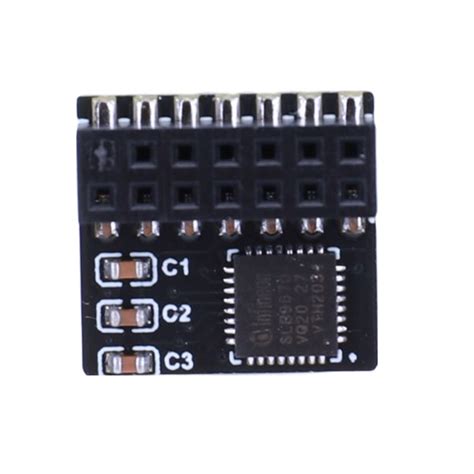 Jual Tpm 2 0 Encryption Security Module 14 Pin Spi Tpm2 0 Remote Card Board Encryption Security