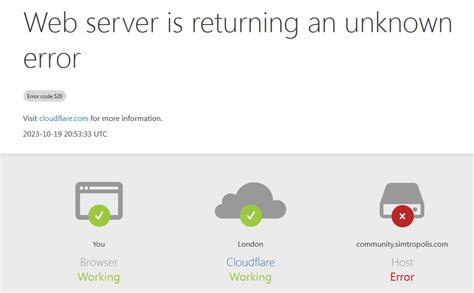 Simtropolis Error 520 Help Diagnosing Simtropolis Related Simtropolis