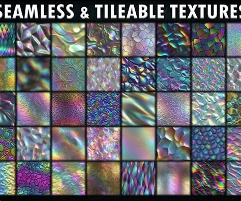 Artstation 100 Stylized Iridescent Alloy Textures 4k V2 Resources