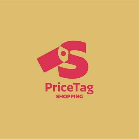 Premium Vector Alphabet S Price Tag Logo