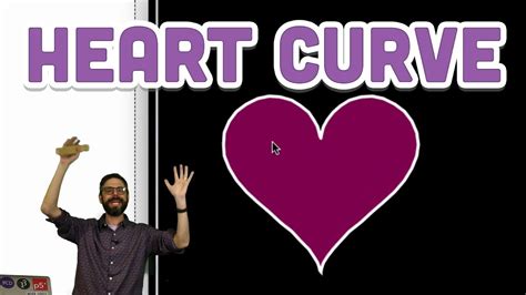 Coding Challenge 1341 Heart Curve Youtube