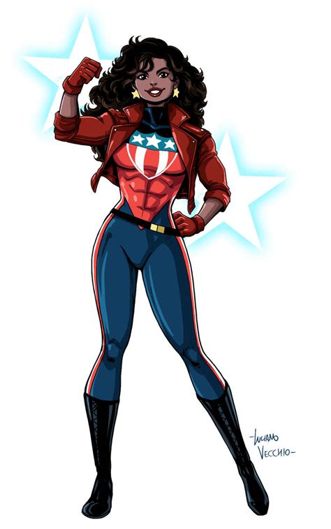 America Chavez By Lucianovecchio On Deviantart