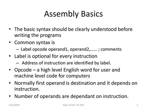 Module 2 Arm Cortex M3 Instruction Set And Programming Pptx