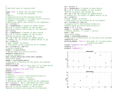 Hw4sol 2022 HW4 Solutions ECE 2050 Prob 4 Spring 2022 Clear