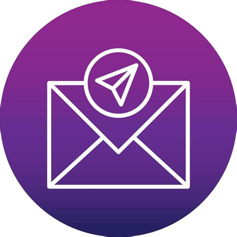Send Mail Vector Icon 15834168 Vector Art At Vecteezy