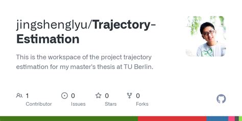 Github Jingshenglyutrajectory Estimation This Is The Workspace Of
