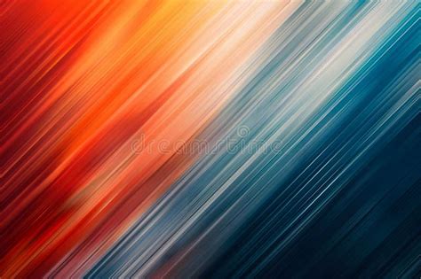Dynamic Diagonal Lines Abstract Art Explores Vibrant Hues Of Red Orange And Blue Creating A
