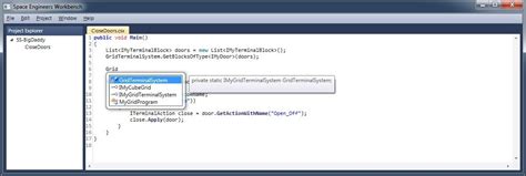 Se Workbench A Standalone Ide For Space Engineers Scripts Spaceengineers