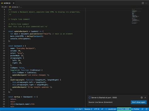 Macos Liver Server Button Is Not Visible In Vs Code On Mac Stack Overflow