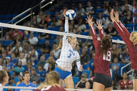 Ucla Womens Volleyball Strong All Around Against Washington State
