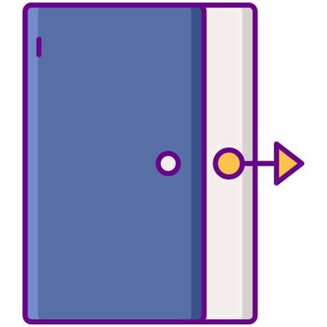 Exit Flaticons Lineal Color Icon Exit Flaticons Lineal Color Icon