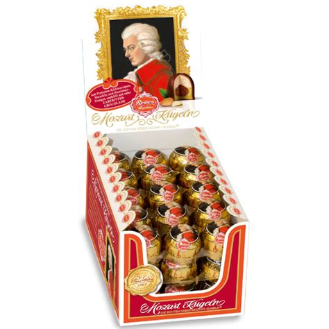 Reber Mozart Kuglen Display 100 Gourmet And More
