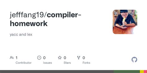 Github Jefffang19compiler Homework Yacc And Lex