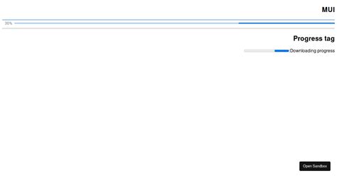 Mui Linearprogress Codesandbox