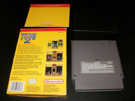 Tetris 2 Nintendo Nes Complete Cib