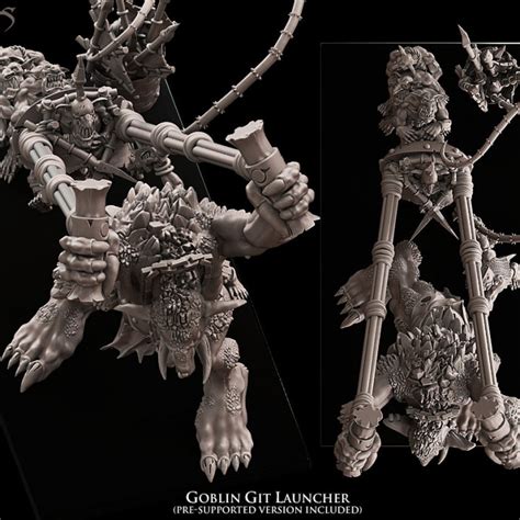 3d Printable Goblin Git Launcher By Avatars Of War