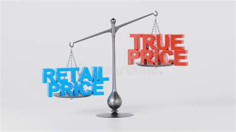 Precios Reales Versus Precios Minoristas En La Escala De Balance Para