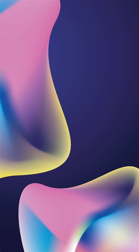 Abstract Gradient Vector Mobile Wallpaper Set Abstract Art Wallpaper