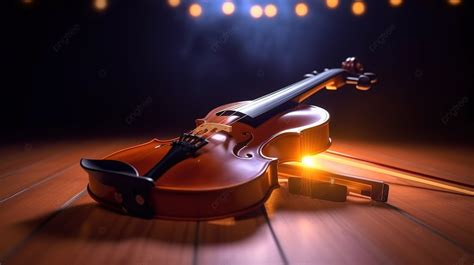 단일 바이올린과 음악가의 현악기의 어두운 스튜디오 3d 렌더링 음악 스튜디오 오디오 믹서 사운드 믹서 배경 일러스트 및 사진 무료 다운로드 Pngtree