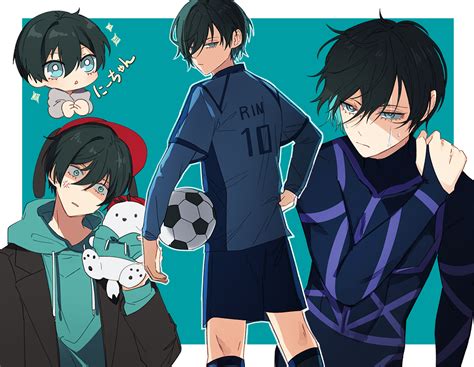 Itoshi Rin Blue Lock Drawn By Nokcha26 Danbooru