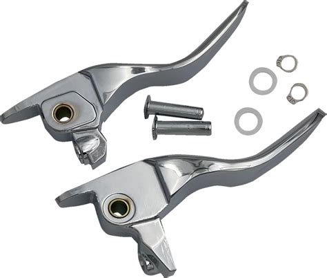 Drag Specialties Dragspecialties Lever Set Short Chrome H07 0595s