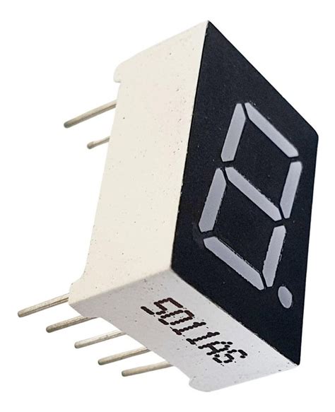 Display 7 Segmentos Vermelho Catodo Comum 10 Peças Smartcomp Seu Fornecedor Confiável