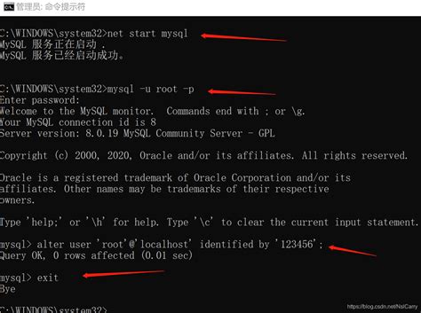 Mysql重置root密码（windows）mysql重置root密码 Windows Csdn博客