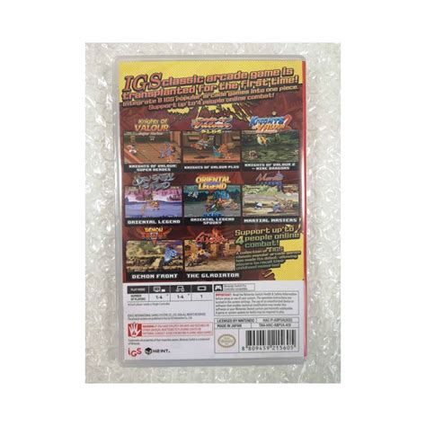Trader Games Igs Classic Arcade Collection Switch Asian New Game In