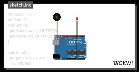buzzer aula wokwi esp32 stm32 arduino simulator