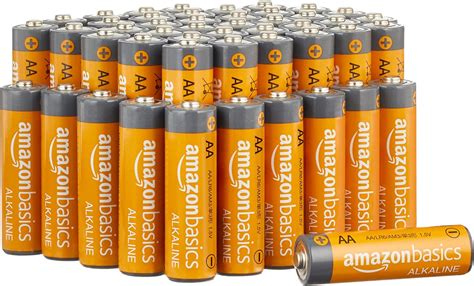 Amazon Basics Pack Aa High Performance Alkaline Batteries Year
