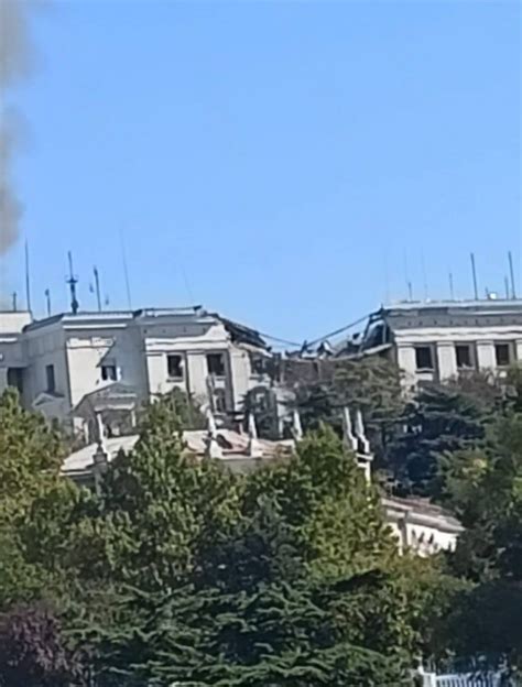 俄军黑海舰队总部遭导弹袭击全球速报澎湃新闻 The Paper