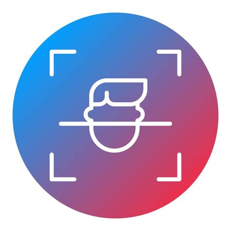 Premium Vector Face Detection Icon Vector Image Can Be Used For Biometrics