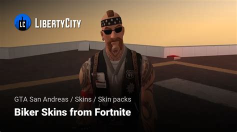 Biker Skins From Fortnite For Gta San Andreas