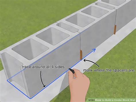 How To Build A Cinder Block Wall With Pictures WikiHow