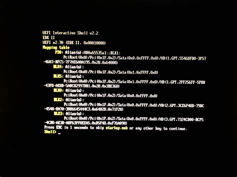 Creating A New Vm In 62 And Hitting The Uefi Shell