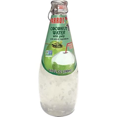Parrot Coconut Water With Pulp 98 Fl Oz 24 Ct
