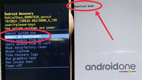 Remove Download Mode Reboot To Bootloader In Android One Youtube