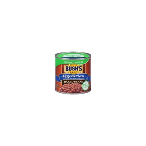 Bushs Baked Beans Vegetarian 25 Less Sodium 454g Usa Foods