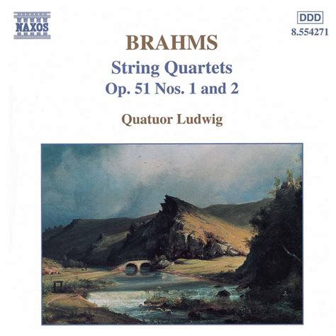 Eclassical Brahms String Quartets Op 51 Nos 1 And 2