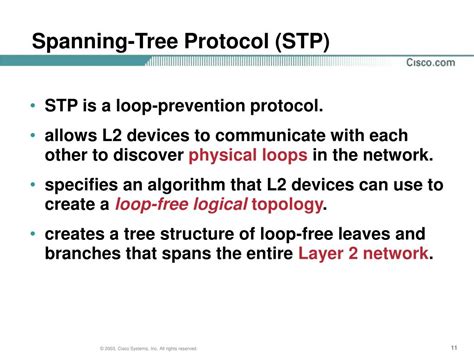 PPT CCNA V Module Spanning Tree Protocol PowerPoint Presentation ID
