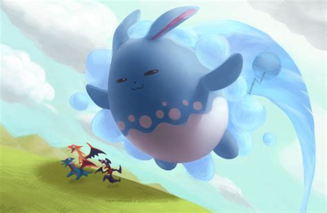 Huge Power Azumarill By Sephirona On Deviantart