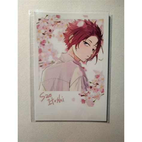H Ng S N Card Pola Artist Anime Blue Lock Char Sae Rin Reo Nagi Shopee Vi T Nam