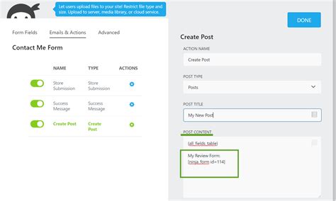 how to add a star rating field in wordpress ninja forms