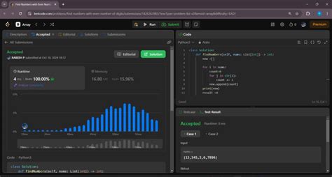 Rabeeh P On Linkedin Coding Leetcode Algorithm Programming