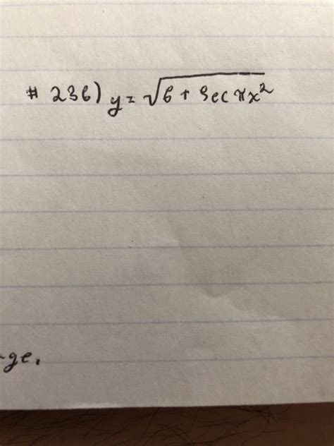 Solved This Is From Chapter 3 6 From Openstax Calculus